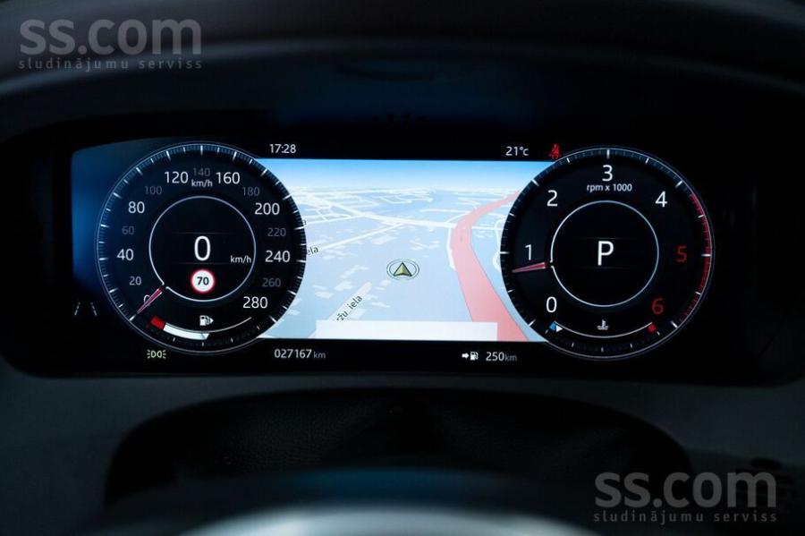 Sarkans Jaguar F-Pace 2019 Rīga, ar dzinēja tilpumu 2.00 L un nobraukumu 27 tūkst. km par 19990 €, foto 16 vietnē AUTOMOTO.COM.LV