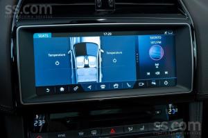 Sarkans Jaguar F-Pace 2019 Rīga, ar dzinēja tilpumu 2.00 L un nobraukumu 27 tūkst. km par 19990 €, foto 25 vietnē AUTOMOTO.COM.LV