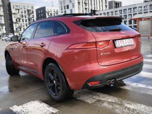 Sarkans Jaguar F-Pace 2020 Viļņa, ar dzinēja tilpumu 2.00 L un nobraukumu 150 tūkst. km par 14999 €, foto 5 vietnē AUTOMOTO.COM.LV