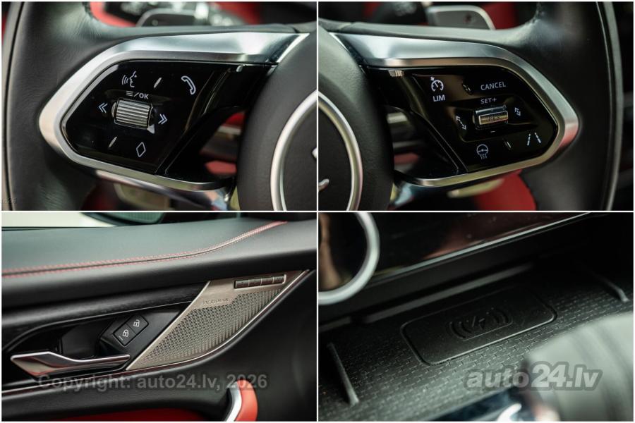 Red Jaguar F-Pace 2023 in Tallinn, with an engine capacity of 3.00 L and mileage of 35 thousand km for 53500 €, photo 19 on AUTOMOTO.COM.LV