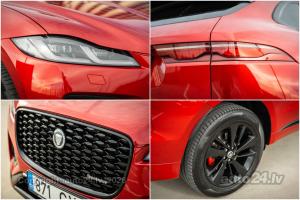 Red Jaguar F-Pace 2023 in Tallinn, with an engine capacity of 3.00 L and mileage of 35 thousand km for 53500 €, photo 21 on AUTOMOTO.COM.LV