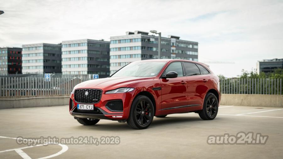 Red Jaguar F-Pace 2023 in Tallinn, with an engine capacity of 3.00 L and mileage of 35 thousand km for 53500 €, photo 22 on AUTOMOTO.COM.LV