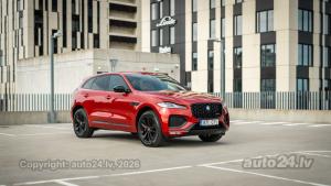 Red Jaguar F-Pace 2023 in Tallinn, with an engine capacity of 3.00 L and mileage of 35 thousand km for 53500 €, photo 23 on AUTOMOTO.COM.LV