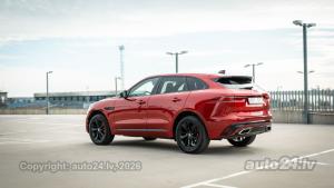 Red Jaguar F-Pace 2023 in Tallinn, with an engine capacity of 3.00 L and mileage of 35 thousand km for 53500 €, photo 24 on AUTOMOTO.COM.LV