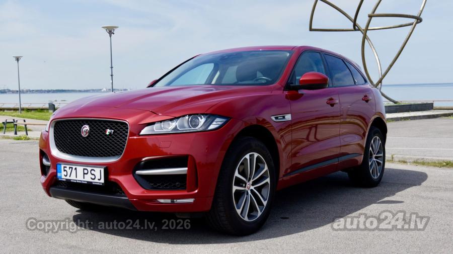 Jaguar F-Pace 2020 Tallina, ar dzinēja tilpumu 2.00 L un nobraukumu 66 tūkst. km par 23500 €, foto 1 vietnē AUTOMOTO.COM.LV