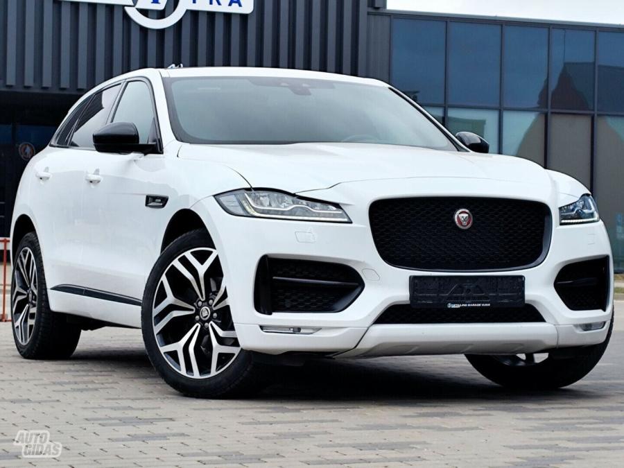 White Jaguar F-Pace 2016 in Siauliai, with an engine capacity of 2.00 L and mileage of 157 thousand km for 15300 €, photo 1 on AUTOMOTO.COM.LV