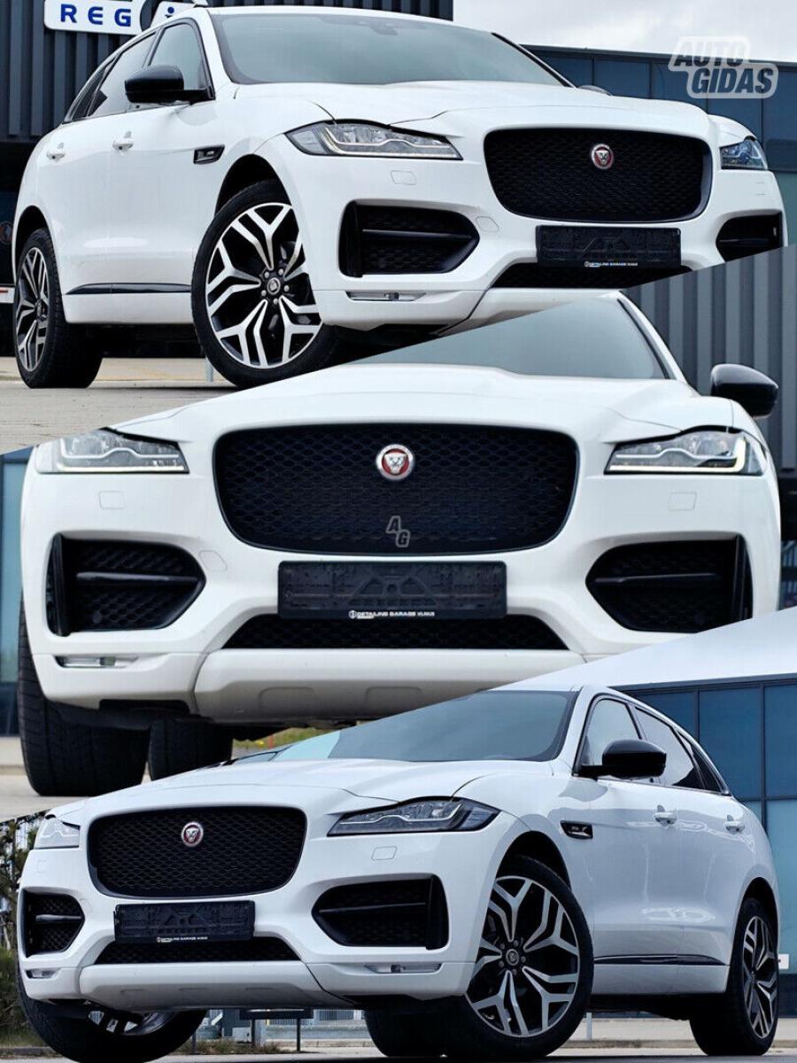 White Jaguar F-Pace 2016 in Siauliai, with an engine capacity of 2.00 L and mileage of 157 thousand km for 15300 €, photo 28 on AUTOMOTO.COM.LV