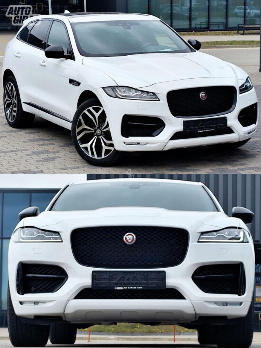 White Jaguar F-Pace 2016 in Siauliai, with an engine capacity of 2.00 L and mileage of 157 thousand km for 15300 €, photo 29 on AUTOMOTO.COM.LV