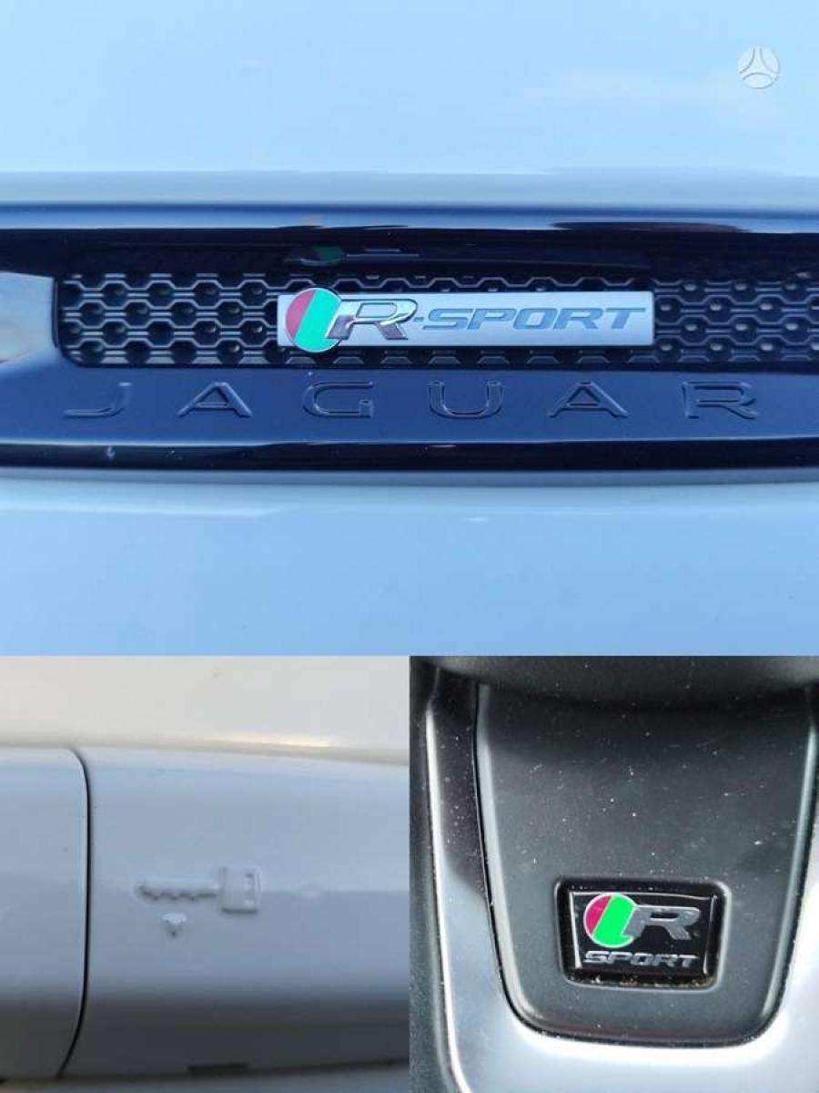 Balts Jaguar F-Pace 2016 Šauļi, ar dzinēja tilpumu 2.00 L un nobraukumu 157 tūkst. km par 14900 €, foto 26 vietnē AUTOMOTO.COM.LV