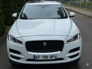 White Jaguar F-Pace 2016 in Taurage, with an engine capacity of 2.00 L and mileage of 170 thousand km for 12700 €, photo 5 on AUTOMOTO.COM.LV