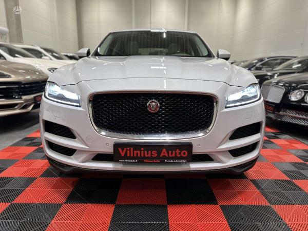 Balts Jaguar F-Pace 2016 Viļņa, ar dzinēja tilpumu 3.00 L un nobraukumu 180 tūkst. km par 14790 €, foto 3 vietnē AUTOMOTO.COM.LV
