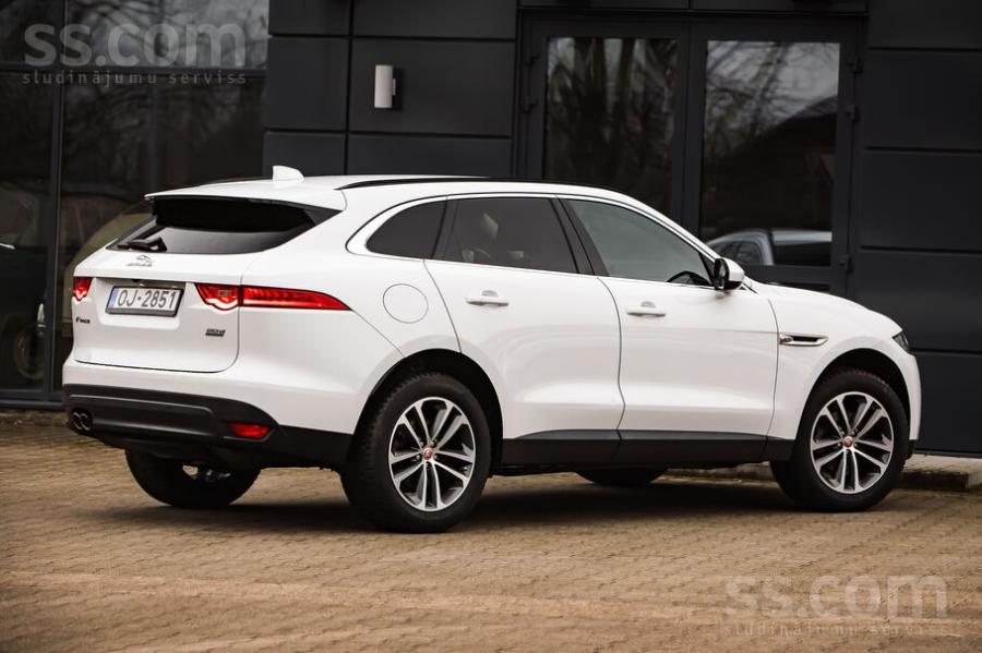 Balts Jaguar F-Pace 2017 Jelgava, ar dzinēja tilpumu 2.00 L un nobraukumu 0 tūkst. km par 14999 €, foto 10 vietnē AUTOMOTO.COM.LV