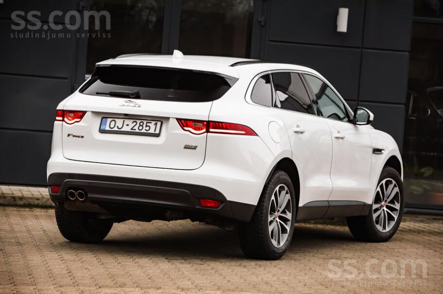Balts Jaguar F-Pace 2017 Jelgava, ar dzinēja tilpumu 2.00 L un nobraukumu 0 tūkst. km par 14999 €, foto 11 vietnē AUTOMOTO.COM.LV