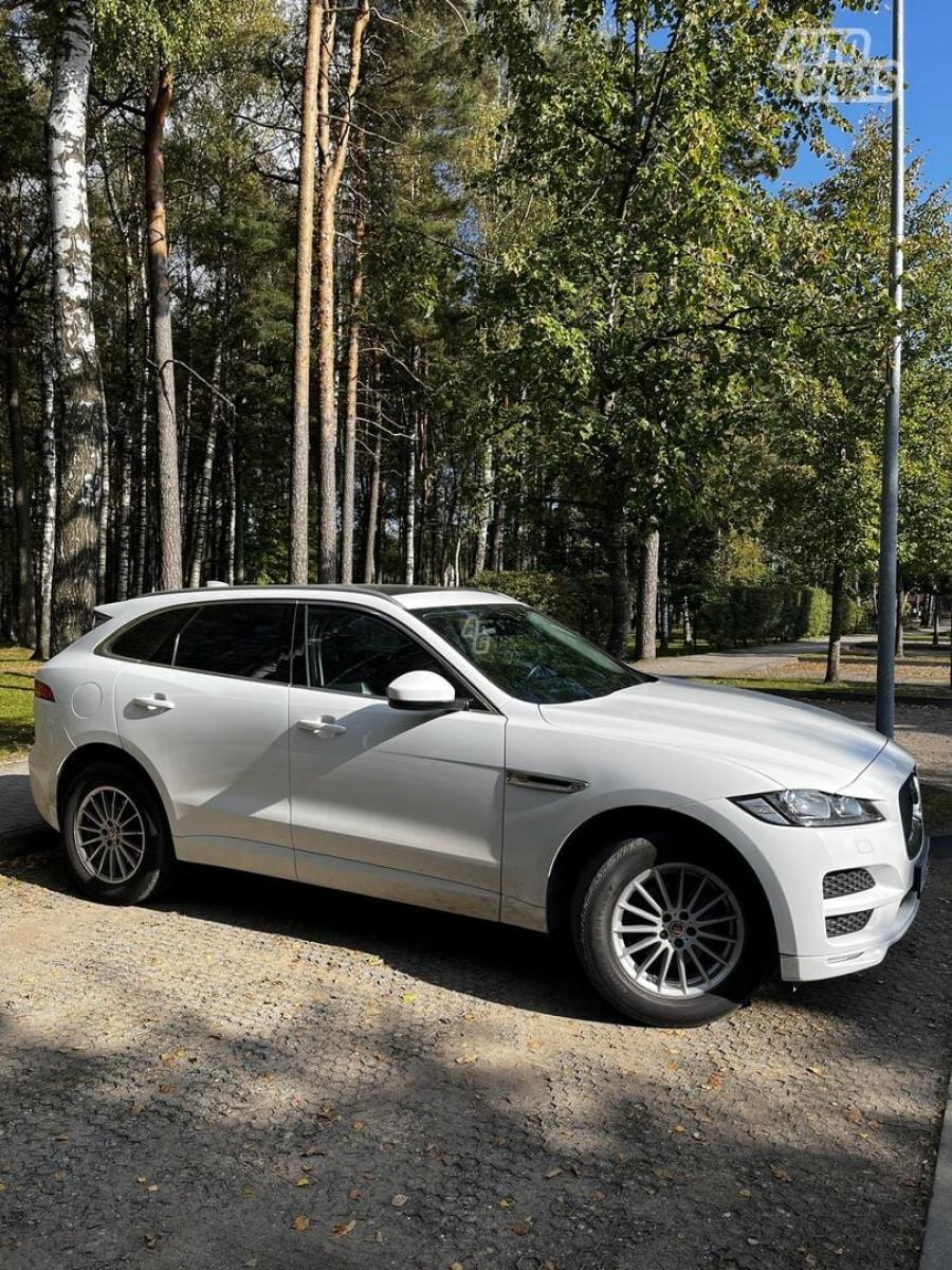 Balts Jaguar F-Pace 2017 Mažeikiai, ar dzinēja tilpumu 2.00 L un nobraukumu 175 tūkst. km par 12700 €, foto 5 vietnē AUTOMOTO.COM.LV
