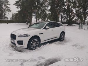White Jaguar F-Pace 2017 in Tallinn, with an engine capacity of 2.00 L and mileage of 142 thousand km for 21600 €, photo 7 on AUTOMOTO.COM.LV