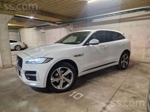 White Jaguar F-Pace 2017 in Riga, with an engine capacity of 2.00 L and mileage of 85 thousand km for 21500 €, photo 11 on AUTOMOTO.COM.LV