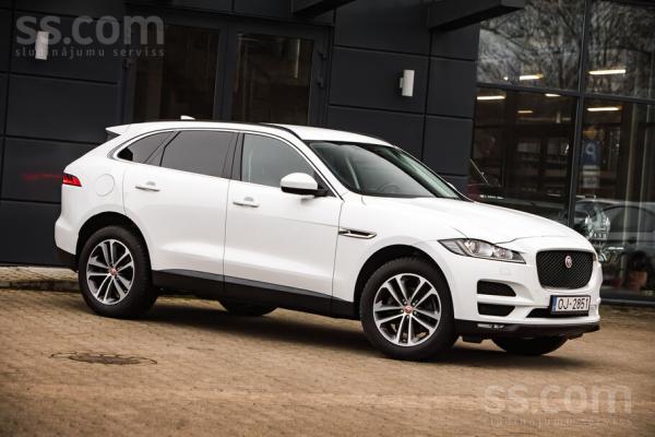Balts Jaguar F-Pace 2017 Jelgava, ar dzinēja tilpumu 2.00 L un nobraukumu 0 tūkst. km par 14500 €, foto 1 vietnē AUTOMOTO.COM.LV