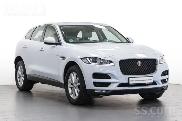White Jaguar F-Pace 2017 in Riga, with an engine capacity of 3.00 L and mileage of 50 thousand km for 20500 €, photo 5 on AUTOMOTO.COM.LV