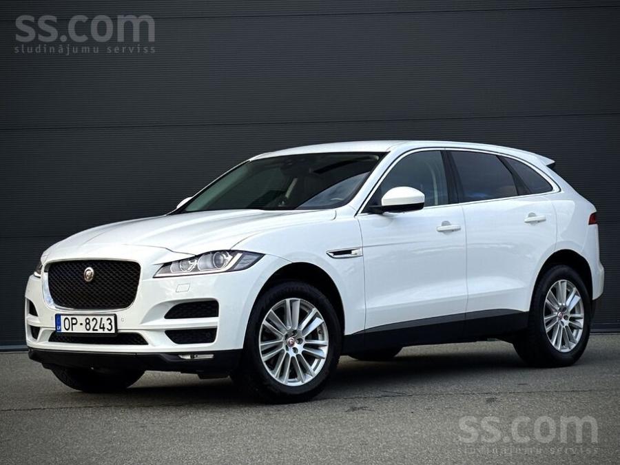 White Jaguar F-Pace 2017 in Riga, with an engine capacity of 2.00 L and mileage of 227 thousand km for 12800 €, photo 22 on AUTOMOTO.COM.LV