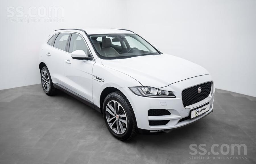 Balts Jaguar F-Pace 2018 Tallina, ar dzinēja tilpumu 2.00 L un nobraukumu 92 tūkst. km par 15999 €, foto 4 vietnē AUTOMOTO.COM.LV
