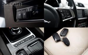 Balts Jaguar F-Pace 2018 Tallina, ar dzinēja tilpumu 2.00 L un nobraukumu 92 tūkst. km par 15999 €, foto 14 vietnē AUTOMOTO.COM.LV