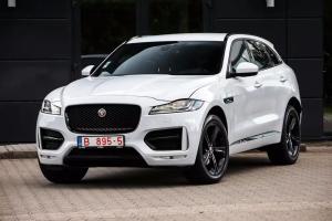 Balts Jaguar F-Pace 2018 Jelgava, ar dzinēja tilpumu 2.00 L un nobraukumu 202 tūkst. km par 15200 €, foto  vietnē AUTOMOTO.COM.LV