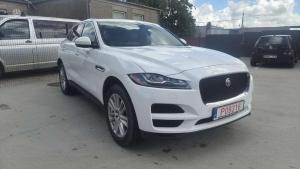Balts Jaguar F-Pace 2018 Klaipėda, ar dzinēja tilpumu 2.00 L un nobraukumu 159 tūkst. km par 14500 €, foto  vietnē AUTOMOTO.COM.LV