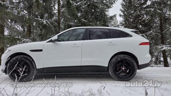 White Jaguar F-Pace 2019 in Tallinn, with an engine capacity of 2.00 L and mileage of 140 thousand km for 19950 €, photo 3 on AUTOMOTO.COM.LV