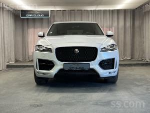 White Jaguar F-Pace 2019 in Riga, with an engine capacity of 2.00 L and mileage of 121 thousand km for 21490 €, photo 3 on AUTOMOTO.COM.LV