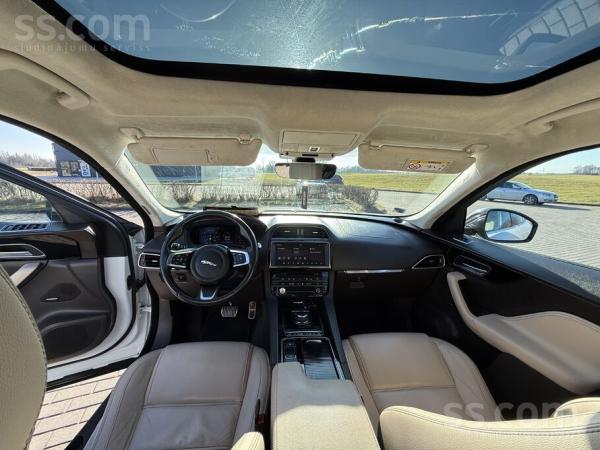 Balts Jaguar F-Pace 2019 Talsi, ar dzinēja tilpumu 2.00 L un nobraukumu 112 tūkst. km par 19970 €, foto 10 vietnē AUTOMOTO.COM.LV