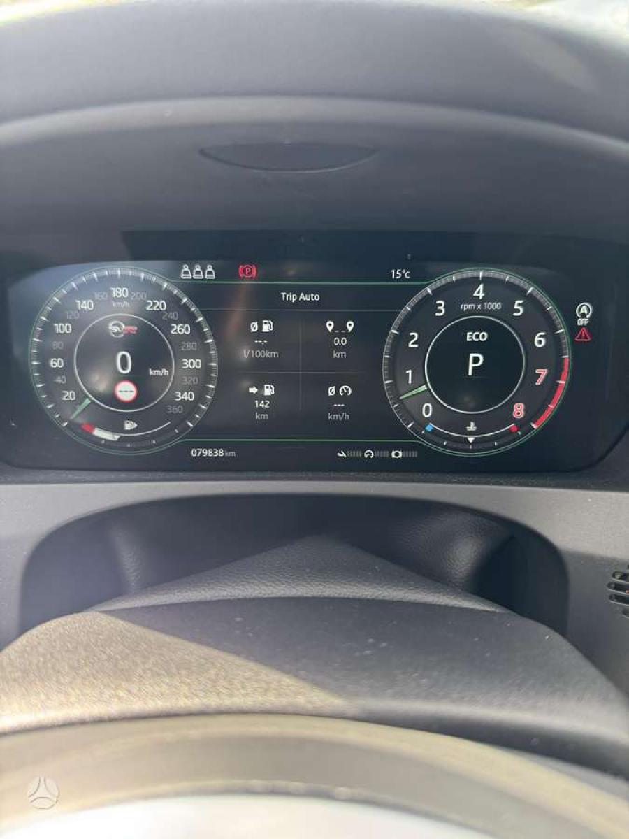 Balts Jaguar F-Pace 2019 Viļņa, ar dzinēja tilpumu 5.00 L un nobraukumu 80 tūkst. km par 41450 €, foto 14 vietnē AUTOMOTO.COM.LV