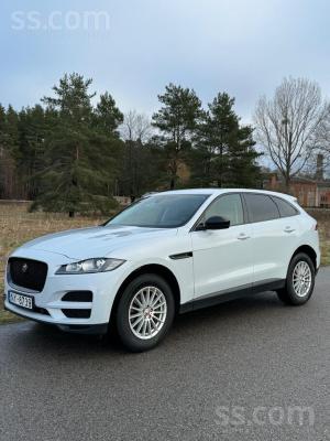 Balts Jaguar F-Pace 2020 Rīga, ar dzinēja tilpumu 2.00 L un nobraukumu 157 tūkst. km par 16990 €, foto  vietnē AUTOMOTO.COM.LV