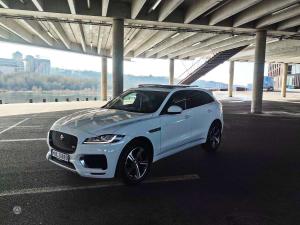 White Jaguar F-Pace 2020 in Kaunas, with an engine capacity of 3.00 L and mileage of 93 thousand km for 20000 €, photo 4 on AUTOMOTO.COM.LV