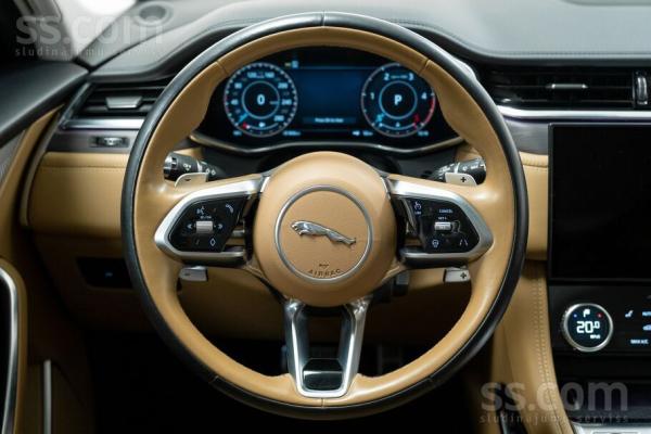 Белый Ягуар Ф-Пейс 2021 в Рига, объемом двигателя 2.00 л и пробегом 82 тыс. км за 29500 €, фото 10 на AUTOMOTO.COM.LV