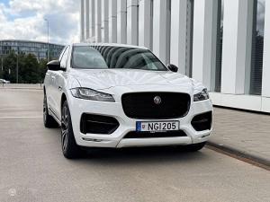 White Jaguar F-Pace 2016 in Vilnius, with an engine capacity of 0.00 L and mileage of 159 thousand km for 13400 €, photo 7 on AUTOMOTO.COM.LV