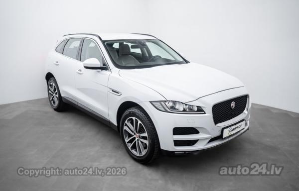 White Jaguar F-Pace 2018 in Tallinn, with an engine capacity of 2.00 L and mileage of 92 thousand km for 17999 €, photo 3 on AUTOMOTO.COM.LV