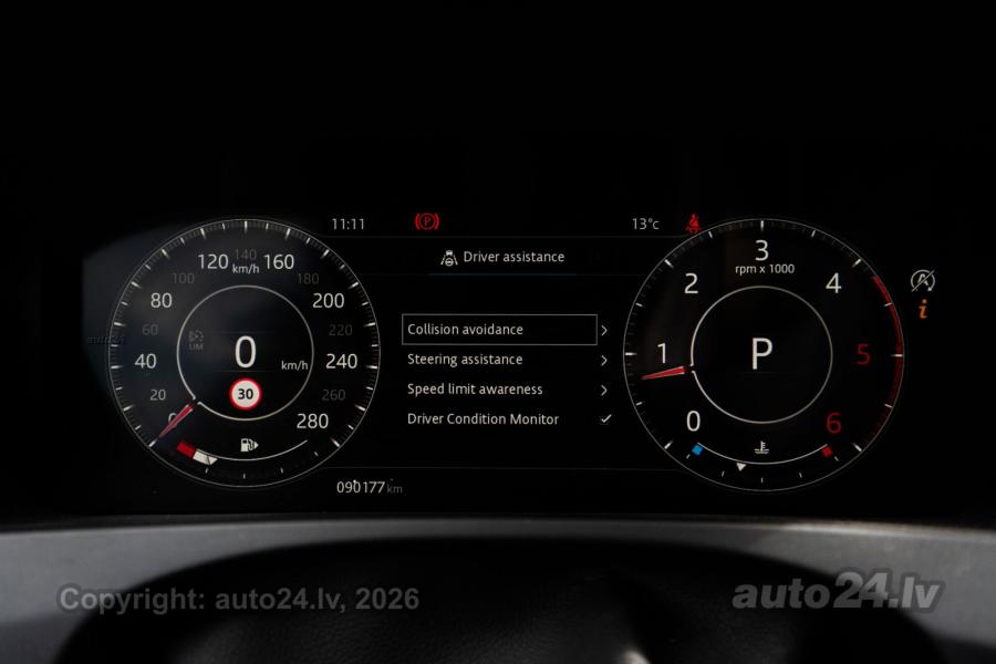 White Jaguar F-Pace 2020 in Tallinn, with an engine capacity of 2.00 L and mileage of 90 thousand km for 17900 €, photo 16 on AUTOMOTO.COM.LV