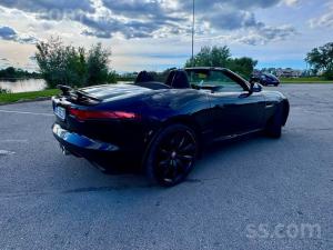 Black Jaguar F-Type 2014 in Riga, with an engine capacity of 3.00 L and mileage of 56 thousand km for 26500 €, photo 8 on AUTOMOTO.COM.LV
