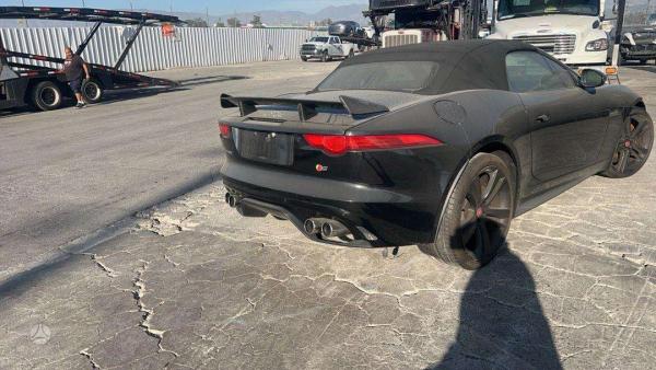 Melns Jaguar F-Type 2015 Kauņa, ar dzinēja tilpumu 5.00 L un nobraukumu 95 tūkst. km par 16500 €, foto 7 vietnē AUTOMOTO.COM.LV