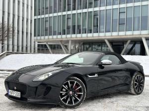 Black Jaguar F-Type 2016 in Vilnius, with an engine capacity of 3.00 L and mileage of 53 thousand km for 30000 €, photo  on AUTOMOTO.COM.LV