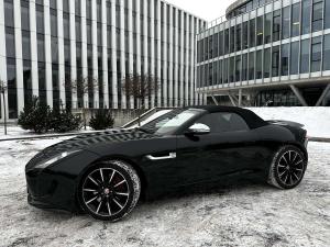 Melns Jaguar F-Type 2016 Viļņa, ar dzinēja tilpumu 3.00 L un nobraukumu 53 tūkst. km par 30000 €, foto 2 vietnē AUTOMOTO.COM.LV
