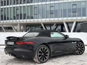 Melns Jaguar F-Type 2016 Viļņa, ar dzinēja tilpumu 3.00 L un nobraukumu 53 tūkst. km par 30000 €, foto 8 vietnē AUTOMOTO.COM.LV
