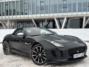 Melns Jaguar F-Type 2016 Viļņa, ar dzinēja tilpumu 3.00 L un nobraukumu 53 tūkst. km par 30000 €, foto 10 vietnē AUTOMOTO.COM.LV
