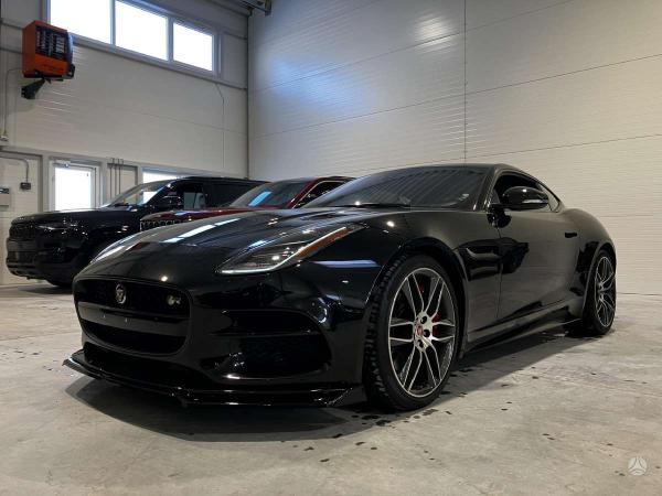 Black Jaguar F-Type 2019 in Klaipeda, with an engine capacity of 5.00 L and mileage of 77 thousand km for 44770 €, photo 1 on AUTOMOTO.COM.LV