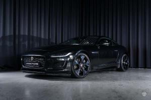 Melns Jaguar F-Type 2021 Viļņa, ar dzinēja tilpumu 5.00 L un nobraukumu 111 tūkst. km par 46999 €, foto  vietnē AUTOMOTO.COM.LV