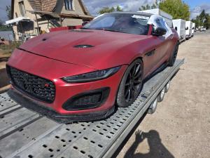 Melns Jaguar F-Type 2021 Kauņa, ar dzinēja tilpumu 5.00 L un nobraukumu 7 tūkst. km par 18500 €, foto  vietnē AUTOMOTO.COM.LV