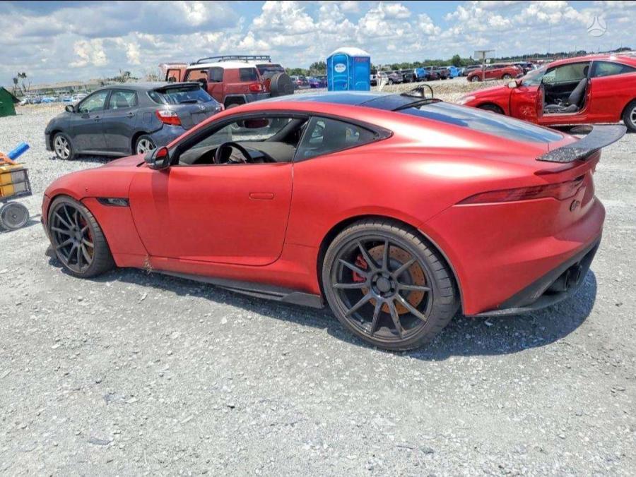 Melns Jaguar F-Type 2021 Kauņa, ar dzinēja tilpumu 5.00 L un nobraukumu 7 tūkst. km par 18500 €, foto 6 vietnē AUTOMOTO.COM.LV