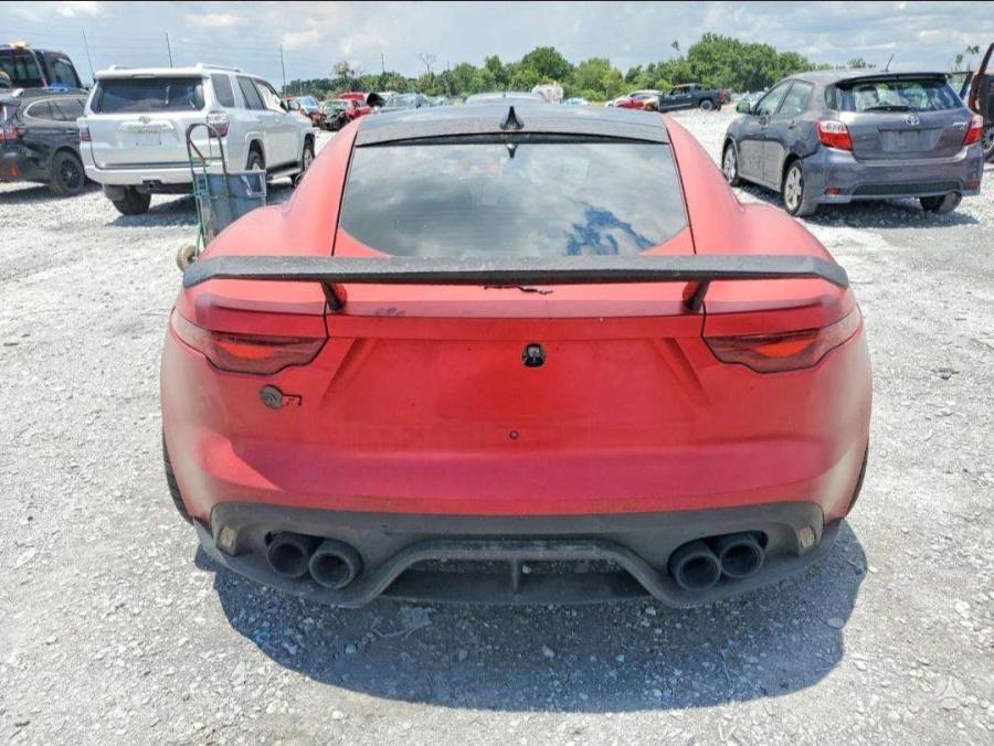 Melns Jaguar F-Type 2021 Kauņa, ar dzinēja tilpumu 5.00 L un nobraukumu 7 tūkst. km par 18500 €, foto 9 vietnē AUTOMOTO.COM.LV