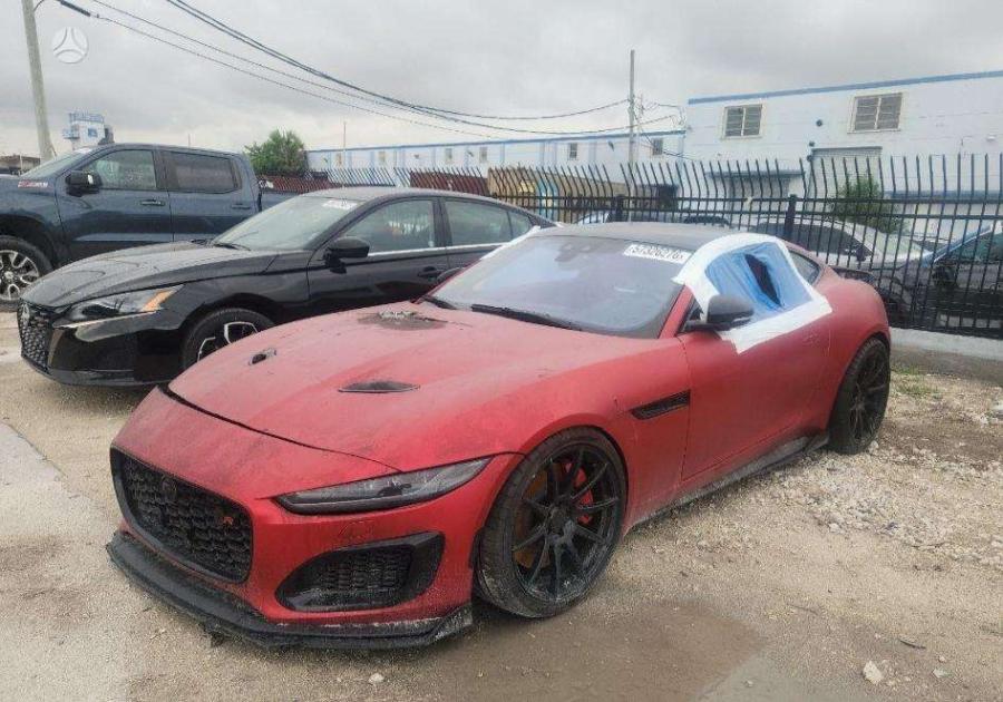 Melns Jaguar F-Type 2021 Kauņa, ar dzinēja tilpumu 5.00 L un nobraukumu 7 tūkst. km par 18500 €, foto 16 vietnē AUTOMOTO.COM.LV