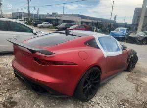Melns Jaguar F-Type 2021 Kauņa, ar dzinēja tilpumu 5.00 L un nobraukumu 7 tūkst. km par 18500 €, foto 18 vietnē AUTOMOTO.COM.LV